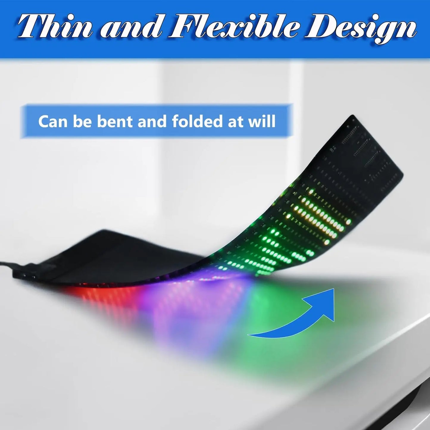 Letrero LED Brillante Gotus: Animado, Programable y Controlado por Blu ...