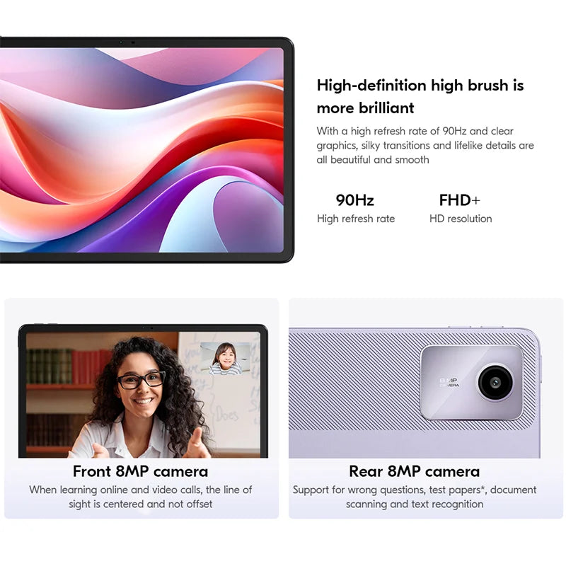 Lenovo Xiaoxin Pad 2024: Tablet con Procesador Qualcomm Wi-Fi, 6GB/8GB ...